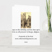 Birthday Card - Bruges, Belgium | Zazzle