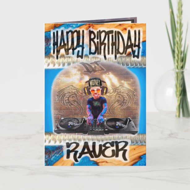 Dj Birthday Cards | Zazzle UK