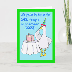 Goose Birthday Cards | Zazzle UK