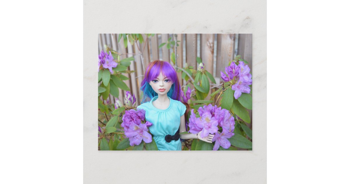 BJD Mirodoll Mika Postcard | Zazzle