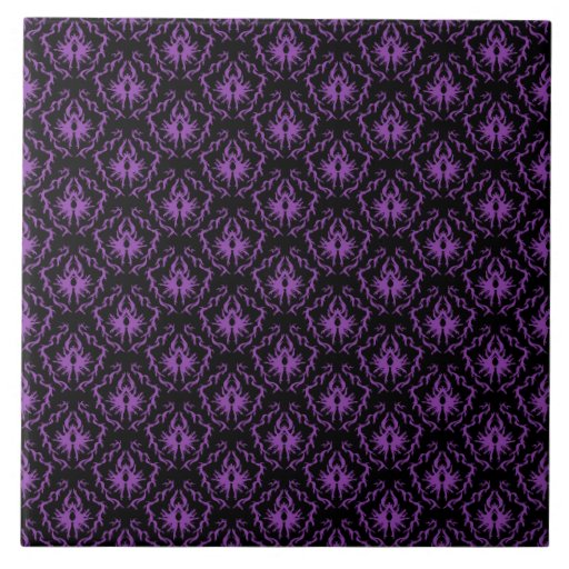 Purple Gothic Pattern