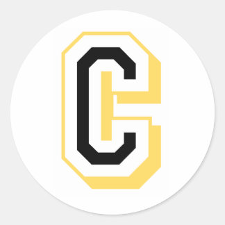 Letter C Stickers | Zazzle.co.uk