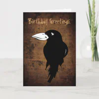 Birthday crow store