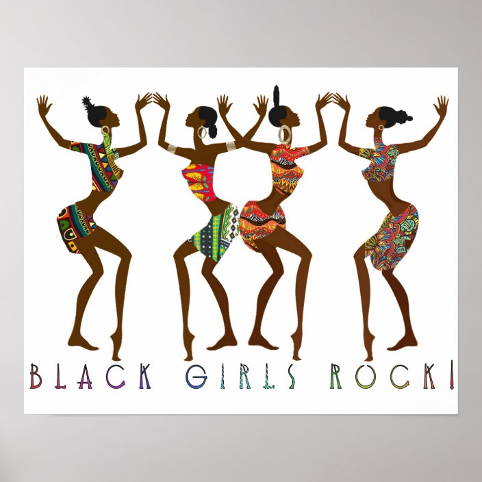 Black Girls Rock! Poster | Zazzle.co.uk