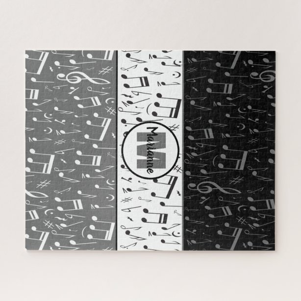 Music Notes Jigsaw Puzzles | Zazzle.co.uk