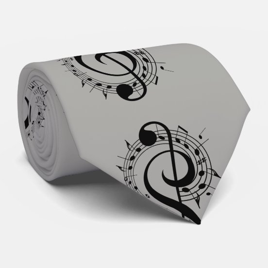 Music Symbol Ties | Zazzle UK
