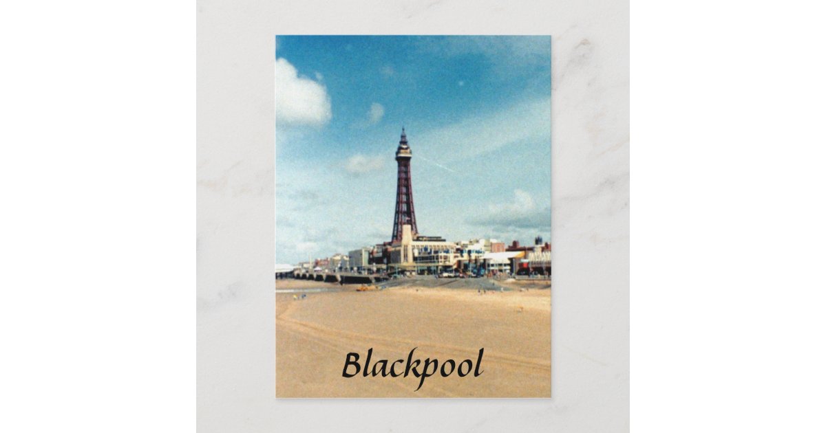 Blackpool Postcard | Zazzle
