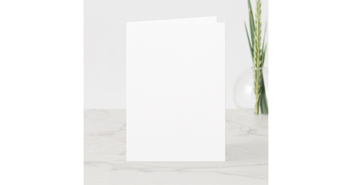 Blank Card Template | Zazzle.co.uk
