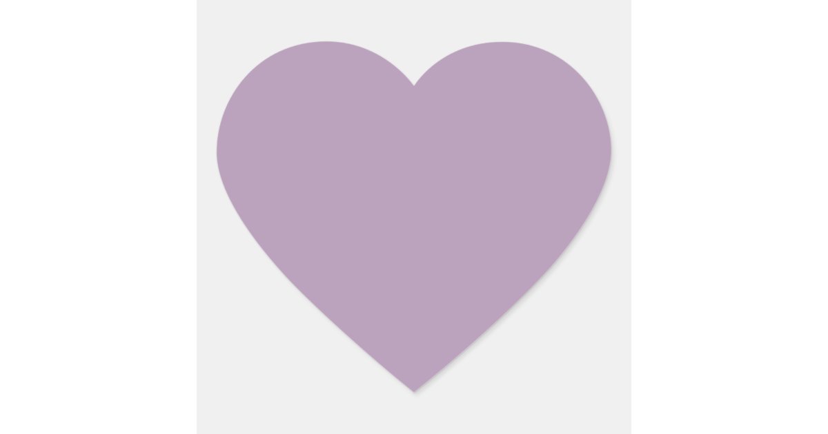 Blank - Create Your Own Heart Sticker | Zazzle