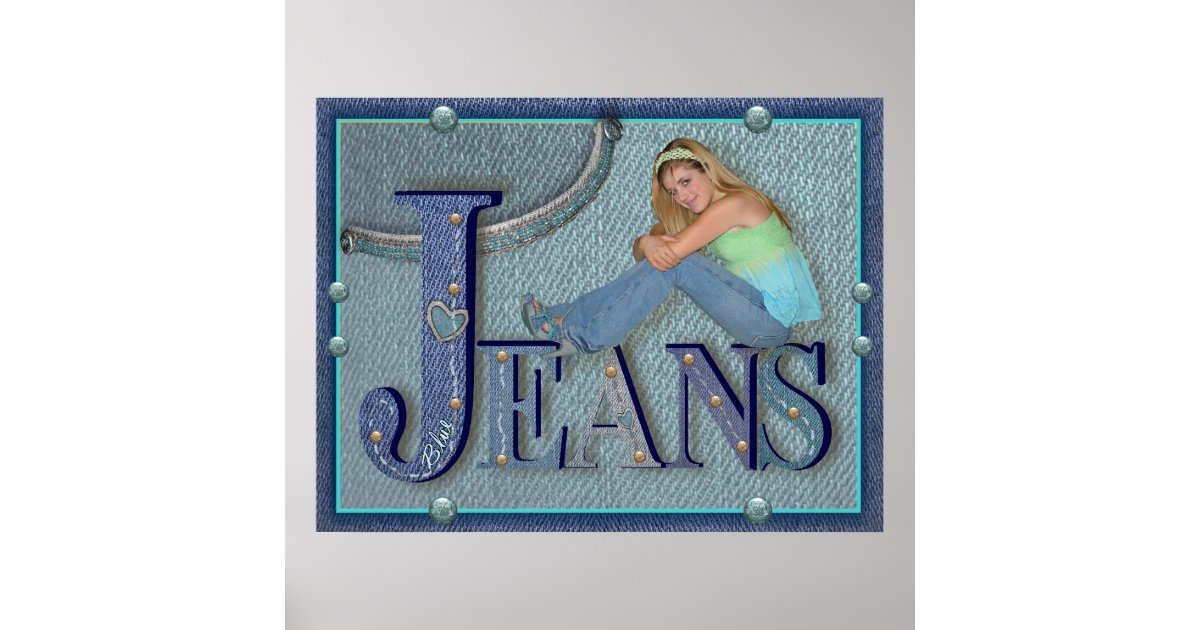 Blue Jeans - Poster | Zazzle