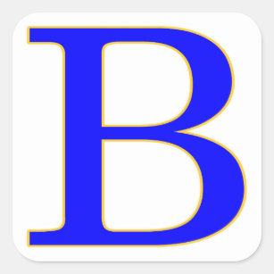 Letter B Stickers & Labels | Zazzle UK