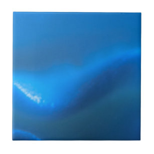 Blue Wave Decorative Ceramic Tiles | Zazzle.co.uk