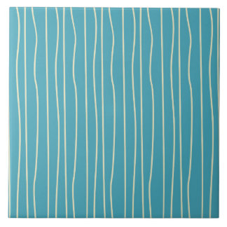 Blue Wave Ceramic Tiles | Zazzle.co.uk