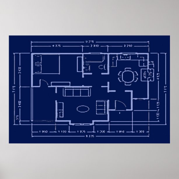 Blueprint Posters & Prints | Zazzle UK