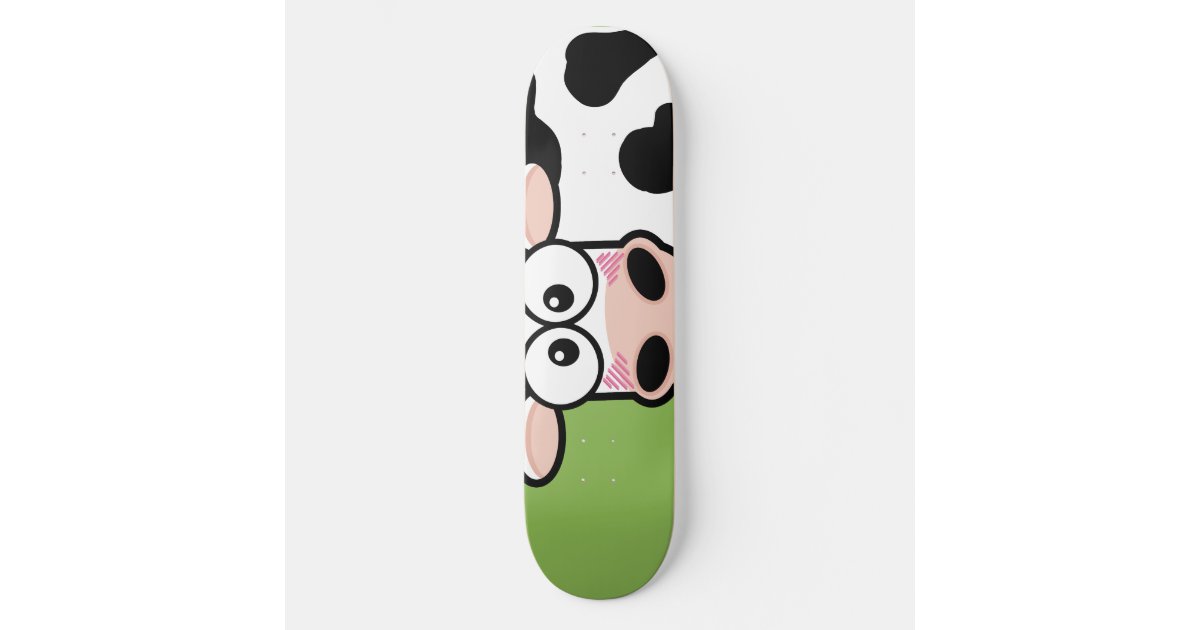 Blushing Cow Skateboard | Zazzle