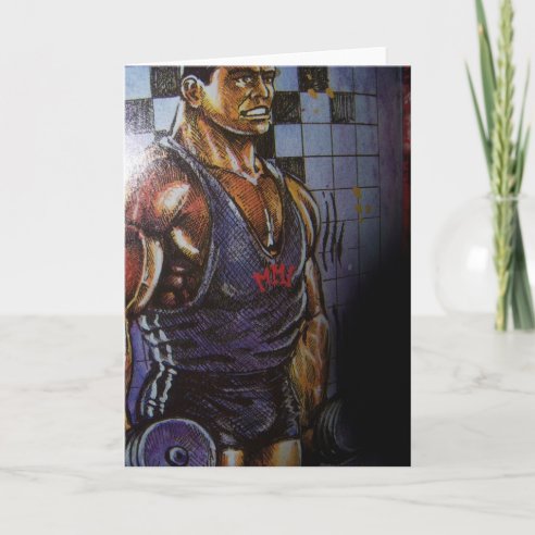 Bodybuilder Cards | Zazzle UK
