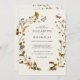 Boho Autumn Wildflower | Botanical Wedding Invitation | Zazzle