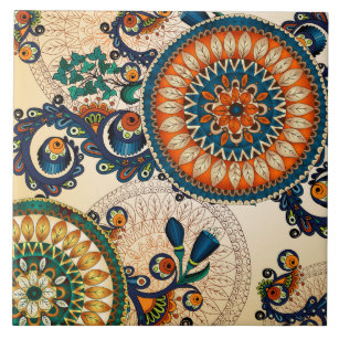 Funky Decorative Ceramic Tiles | Zazzle.co.uk
