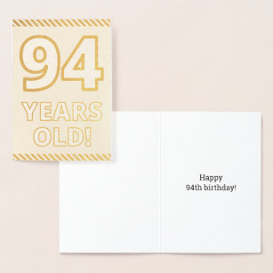 94th Birthday Cards | Zazzle UK