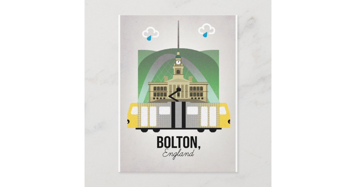 Bolton Postcard | Zazzle