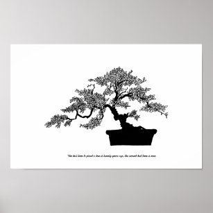 Bonsai Tree Posters & Prints | Zazzle UK