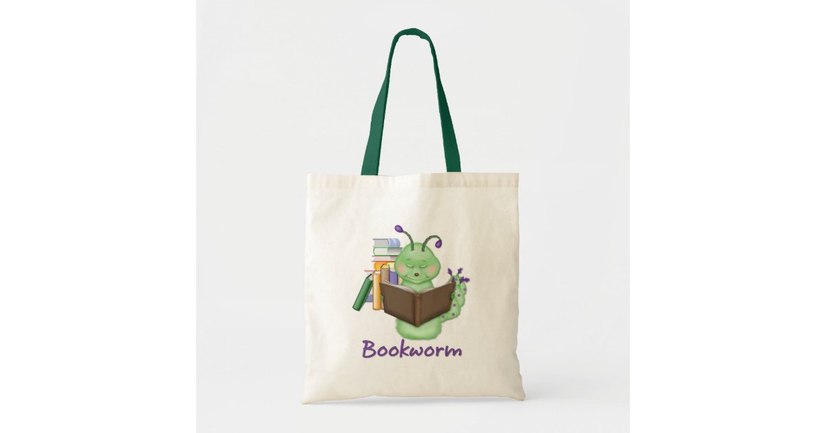 Bookworm Tote Bag | Zazzle