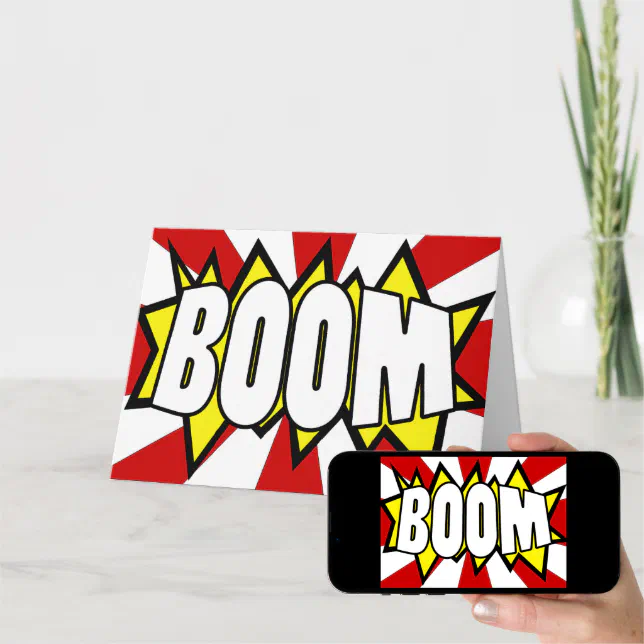 boom card | Zazzle