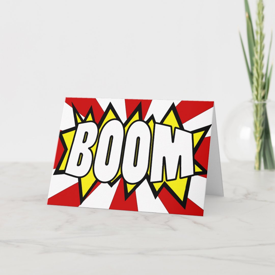 boom card | Zazzle