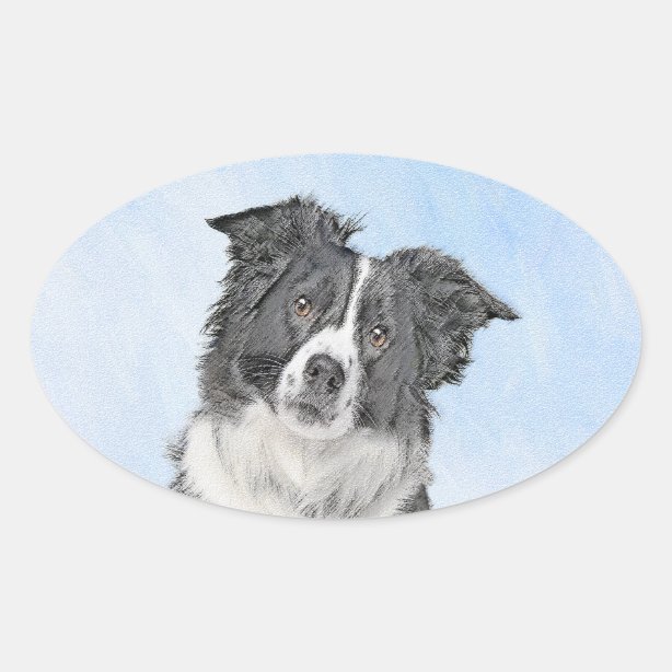Border Collie Dog Stickers & Labels | Zazzle UK