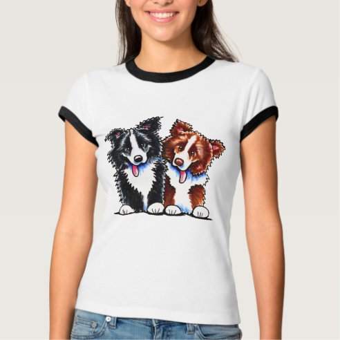 Border Collie T-Shirts & Shirt Designs | Zazzle UK