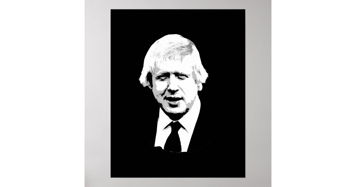 Boris Johnson - Bust - - Poster | Zazzle