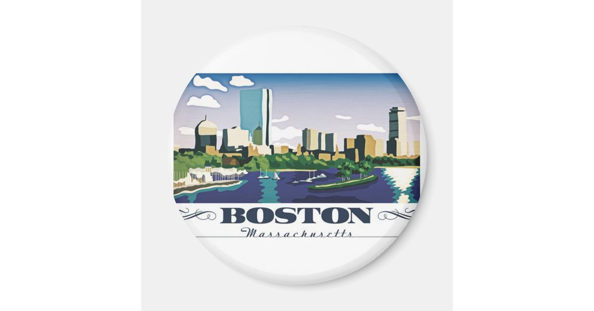 Boston, Massachusetts Magnet | Zazzle