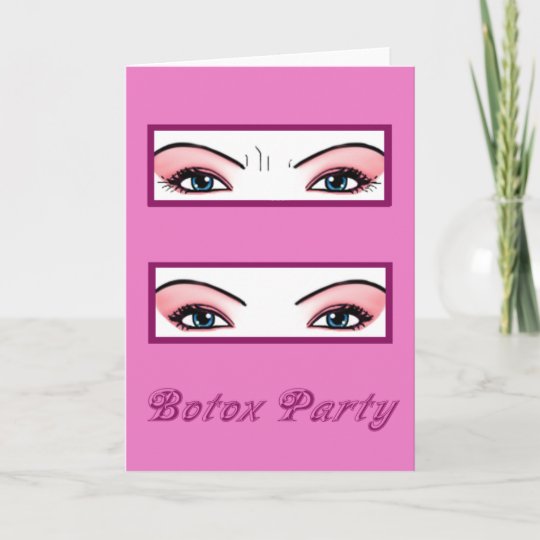 Botox Party Invites | Zazzle.co.uk