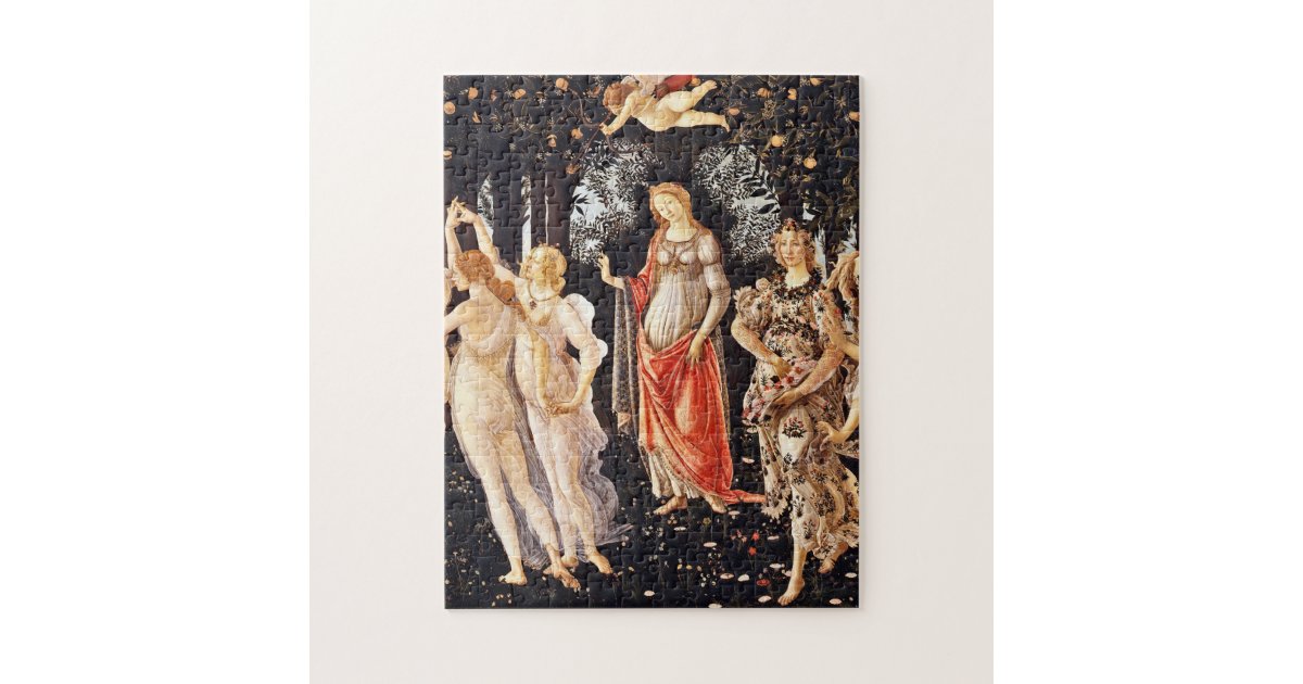 Botticelli - La Primavera Spring Jigsaw Puzzle | Zazzle