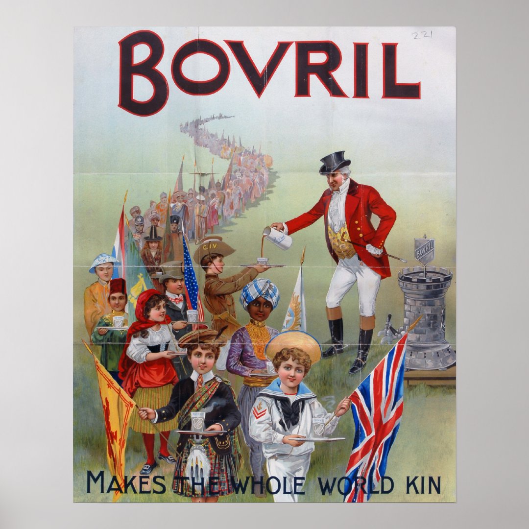 Bovril Advert 1902 Poster | Zazzle