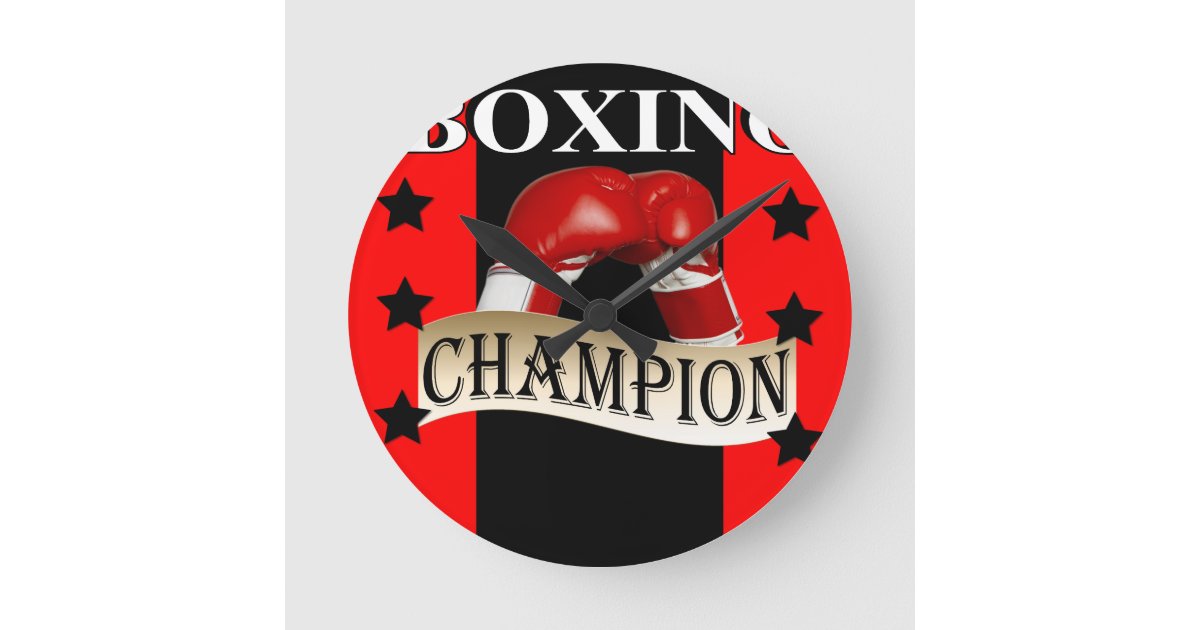 BOXING ROUND CLOCK | Zazzle