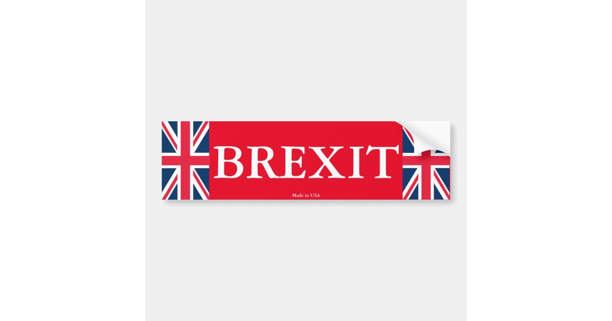 Brexit Bumper Sticker | Zazzle