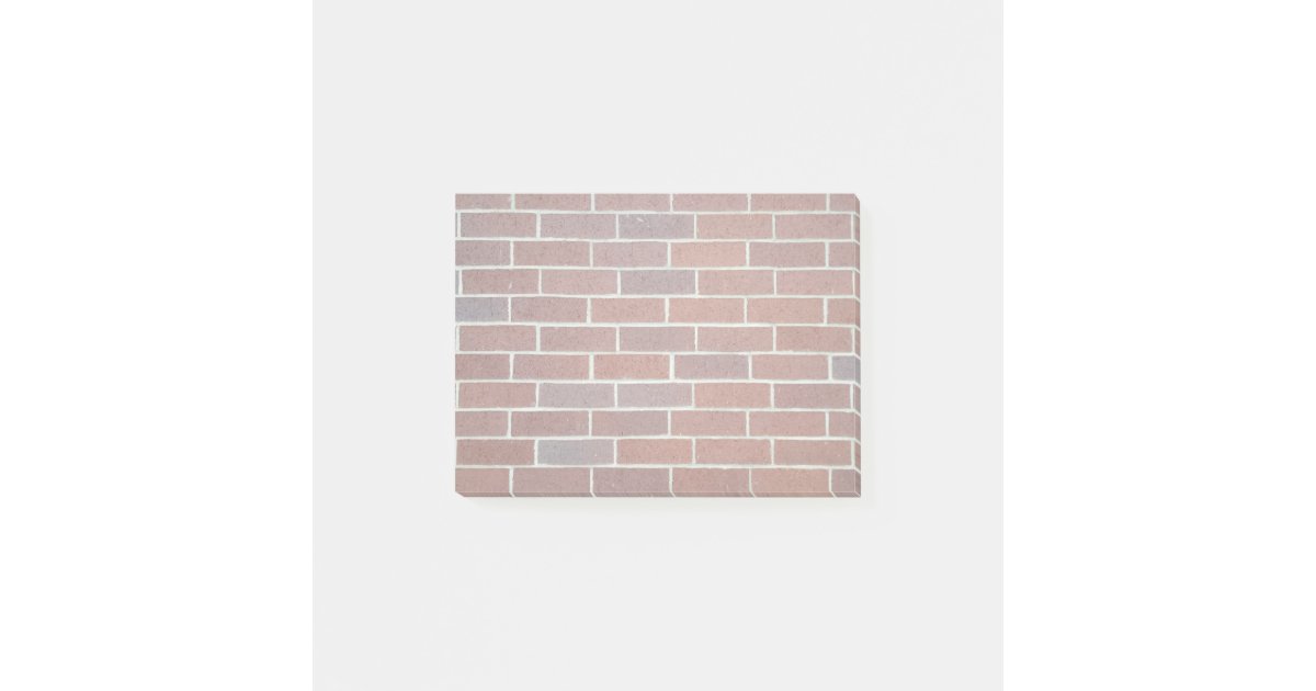 Brick Wall Post-it Notes | Zazzle
