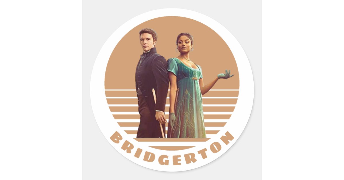 Bridgerton-Funny Classic Round Sticker | Zazzle
