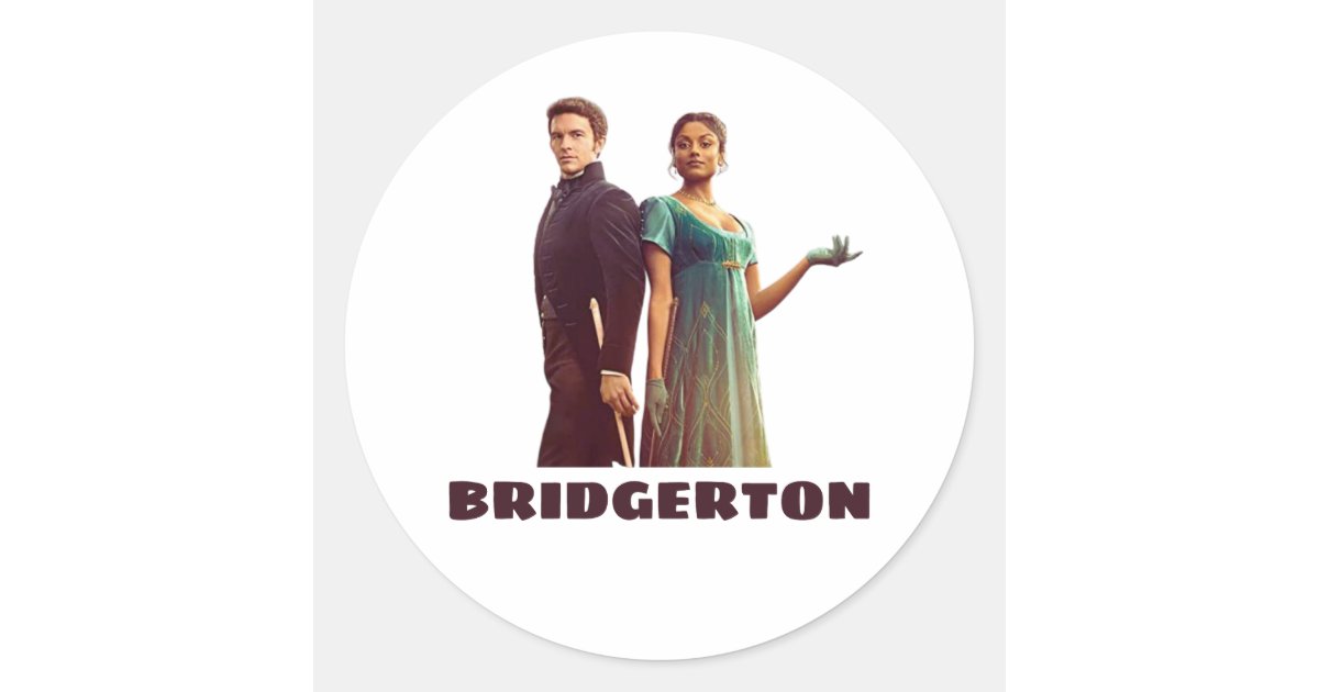 Bridgerton-Funny Classic Round Sticker | Zazzle