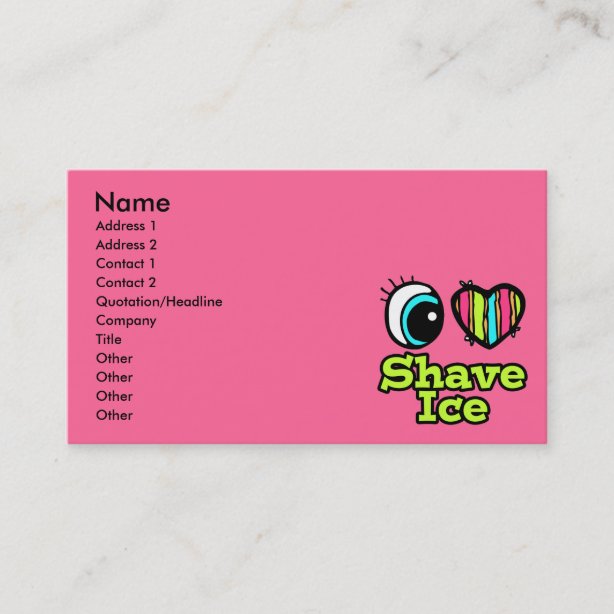 Print Your I Heart Ey Business Cards Online | Zazzle UK