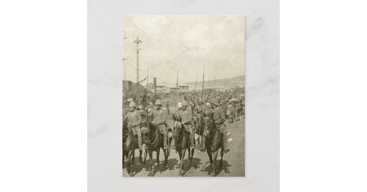 British army Boer War Postcard | Zazzle