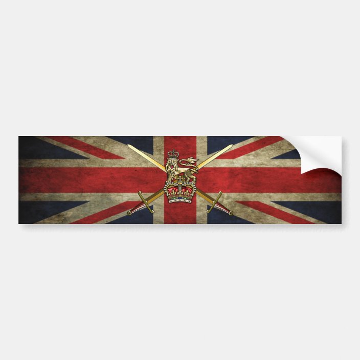 British Army Bumper Sticker | Zazzle.co.uk