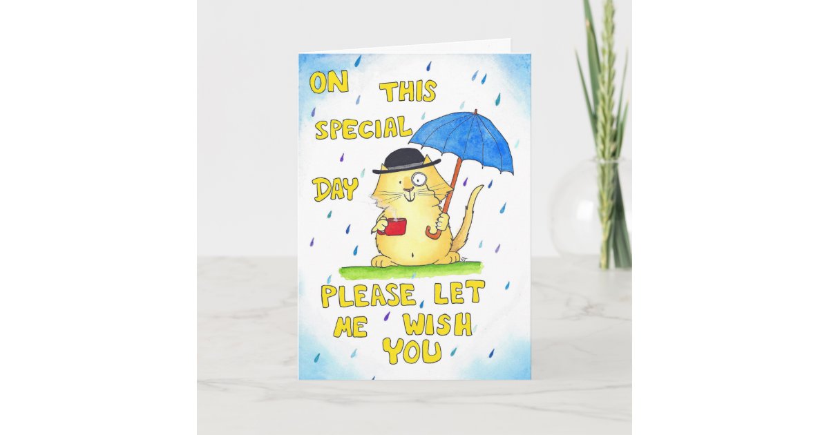 BRITISH BIRTHDAY Greeting card | Zazzle.co.uk