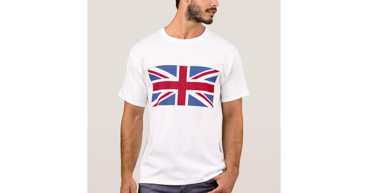 British Flag T-Shirt | Zazzle.co.uk