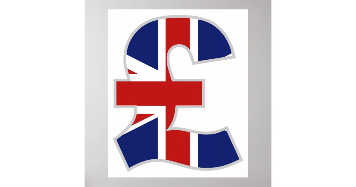 British Pound Poster | Zazzle