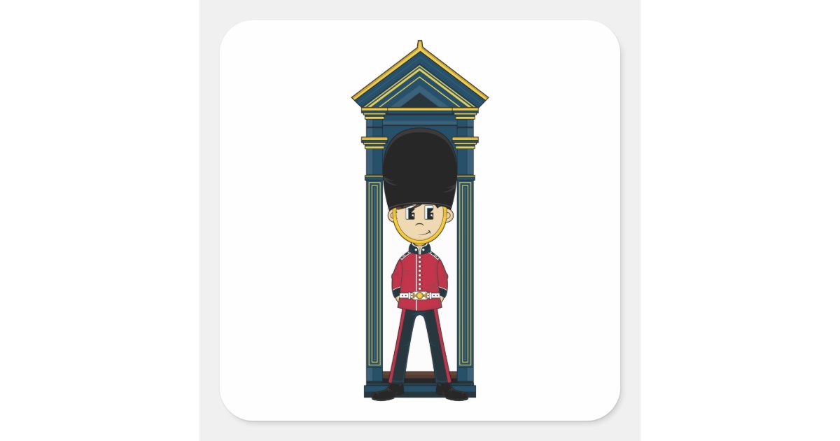 British Royal Guard Sticker | Zazzle
