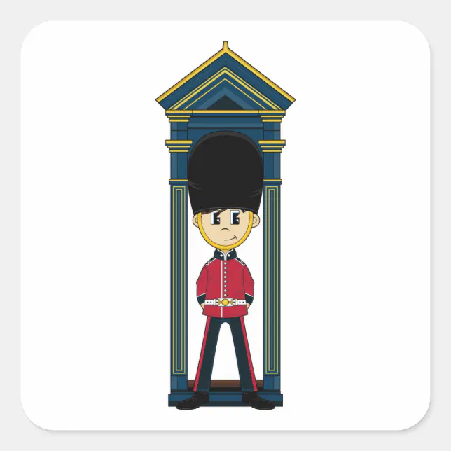 British Royal Guard Sticker | Zazzle