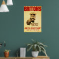 Britons Wants You, Lord kitchener Poster | Zazzle