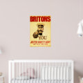 Britons Wants You, Lord kitchener Poster | Zazzle